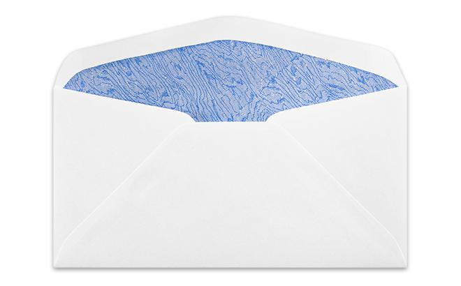 #7 3/4 Envelopes with Blue Tint, 24lb. Bright White | EnvelopeSuperstore®