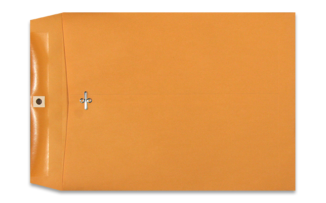 10 x 13 Catalog Envelopes with Clasp, 28lb. Brown | EnvelopeSuperstore®