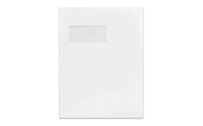 9 x 12 Custom Window Catalog Envelopes, 28lb. Bright White, Window Size ...