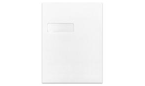 9 x 12 Custom Window Catalog Envelopes, 28lb. Bright White, Window Size ...